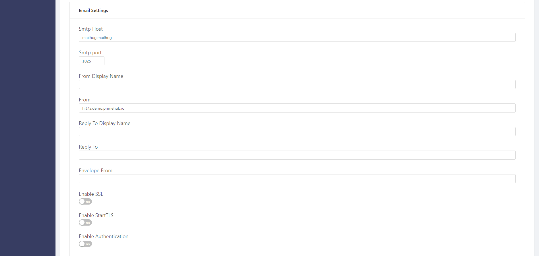 System Management · PrimeHub